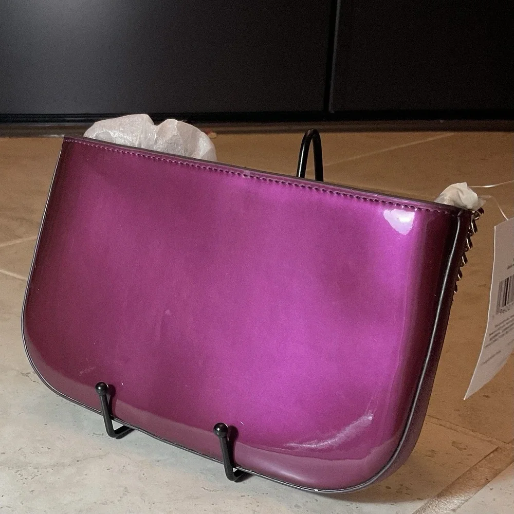 kate spade | Bags | Kate Spade Lilly Pochette Shiny Patent Dark ...